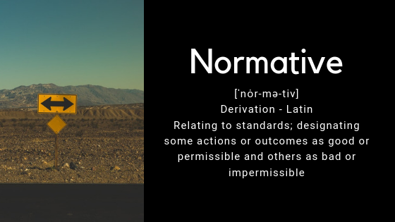 That’s the Word for It: Normative – Booknomics