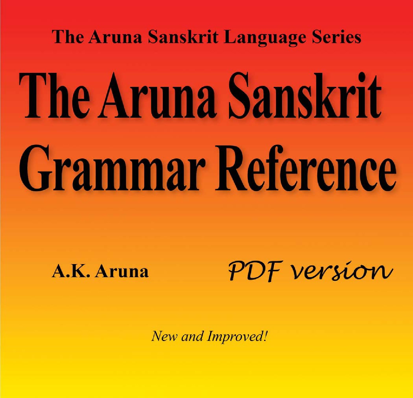 The Aruna Sanskrit Grammar Reference PDF eBook EBook Pothi The Aruna Sanskrit Grammar Reference PDF eBook EBook Pothi